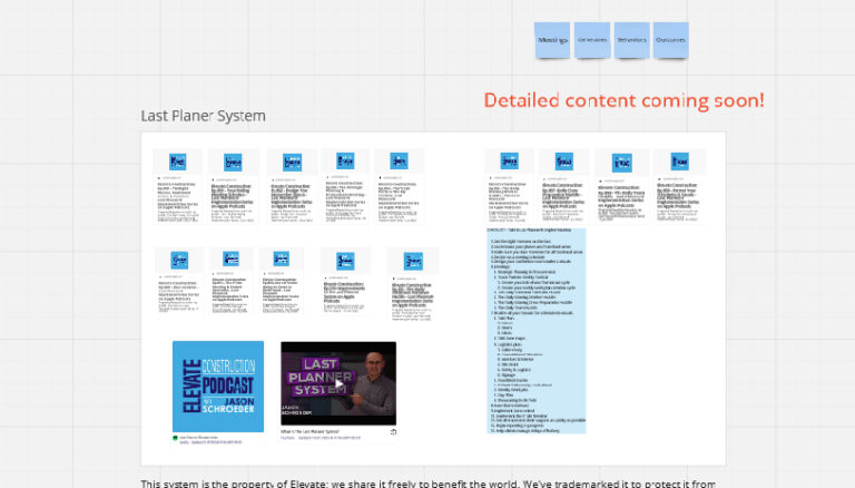 Miro - Elevate Constructionist