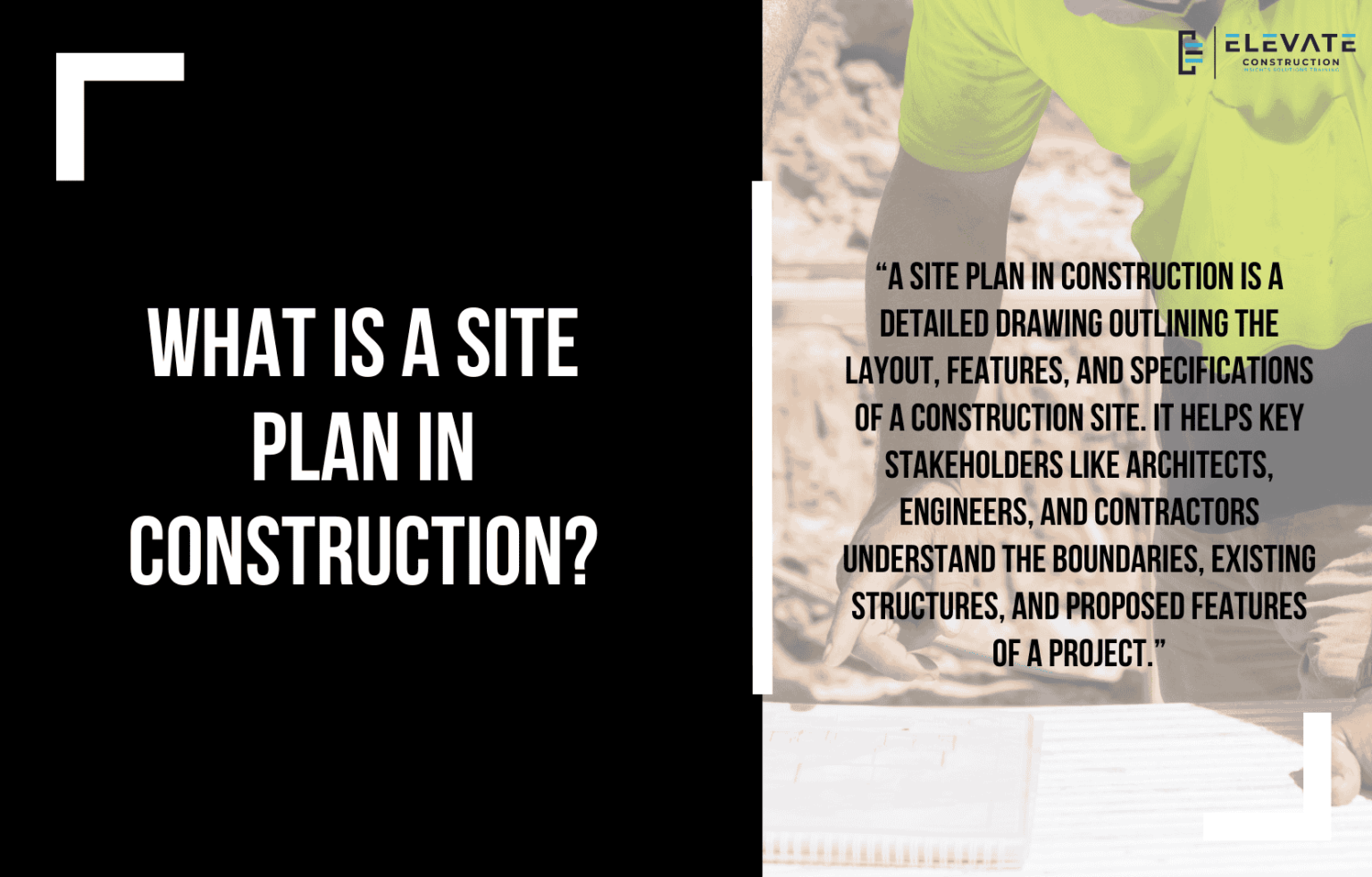 What Is A Site Plan In Construction? - Elevate Constructionist