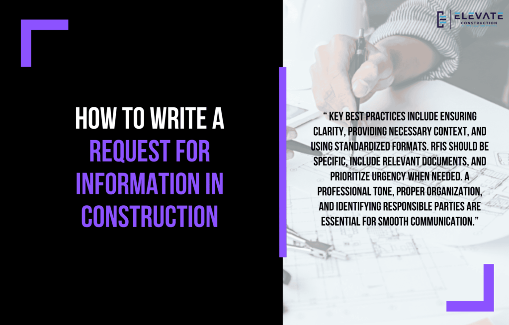 How To Write An RFI In Construction - Elevate Constructionist