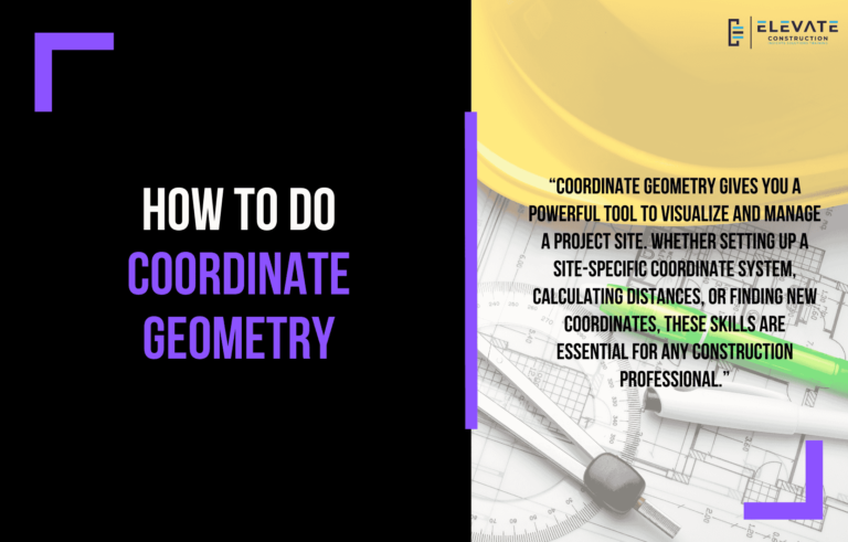 How To Do Coordinate Geometry - Elevate Constructionist