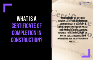 What Is A Certificate Of Completion In Construction? - Elevate ...