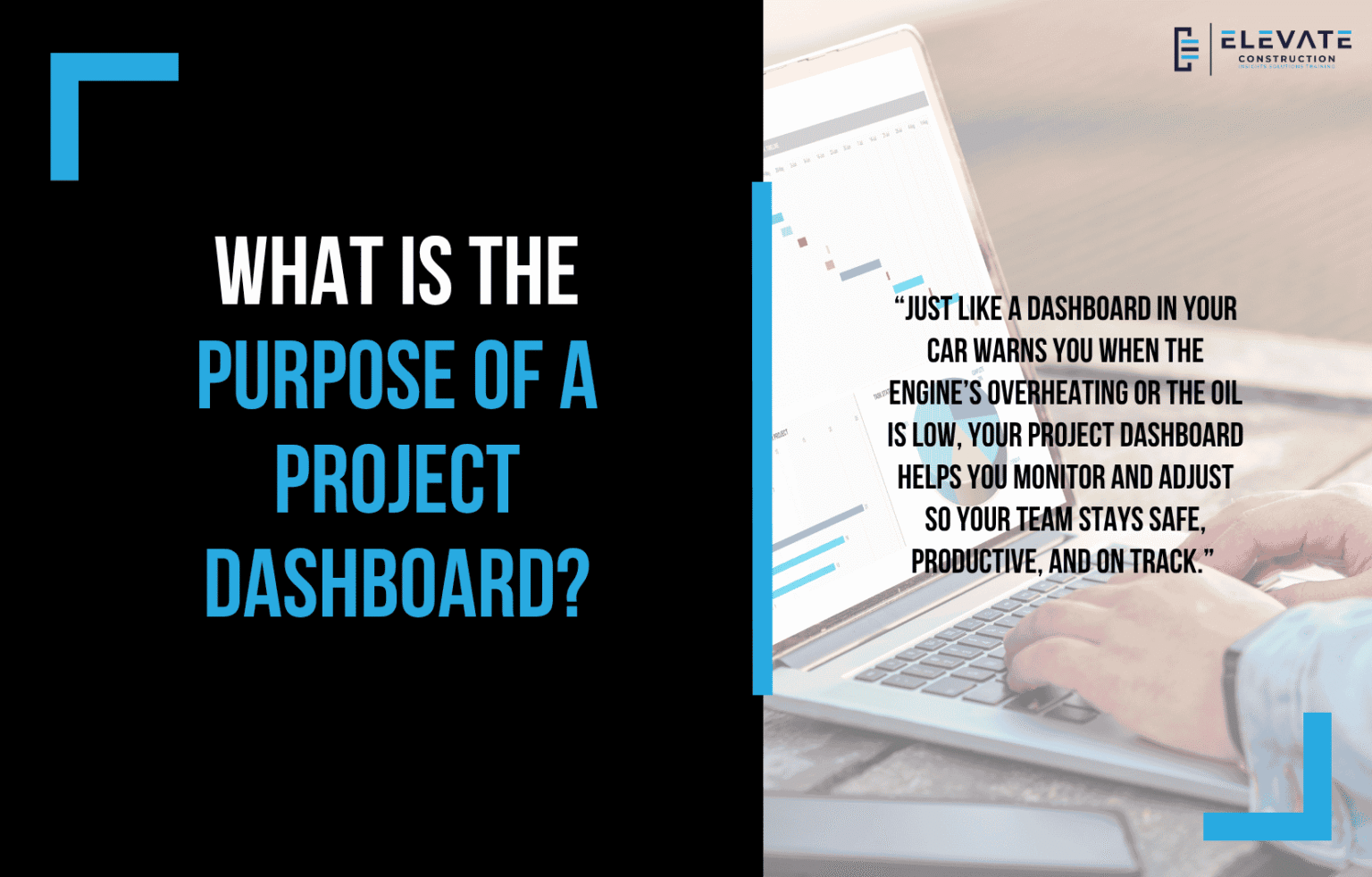 What Is The Purpose Of A Project Dashboard? - Elevate Constructionist