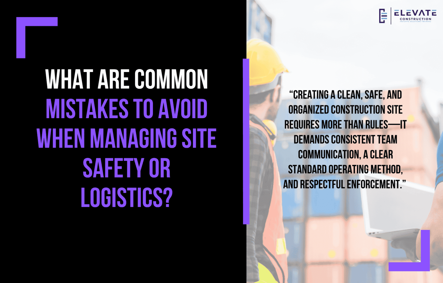 What Are Common Mistakes To Avoid When Managing Site Safety Or ...