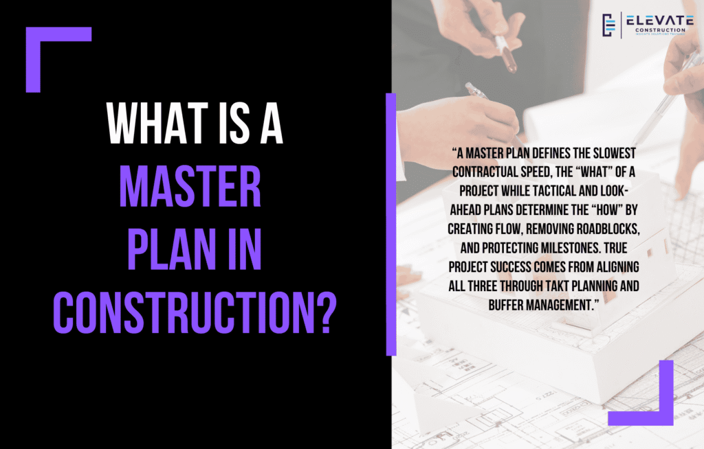 What Is A Master Plan In Construction? - Elevate Constructionist