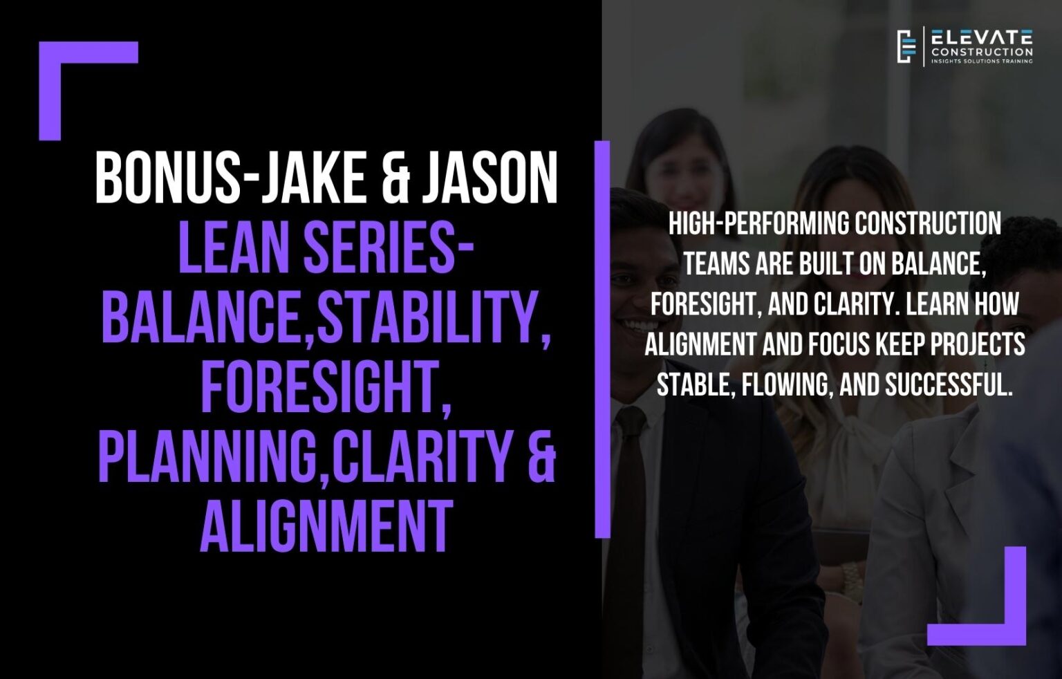 BONUS - Jake & Jason Lean Series - Balance, Stability, Foresight ...