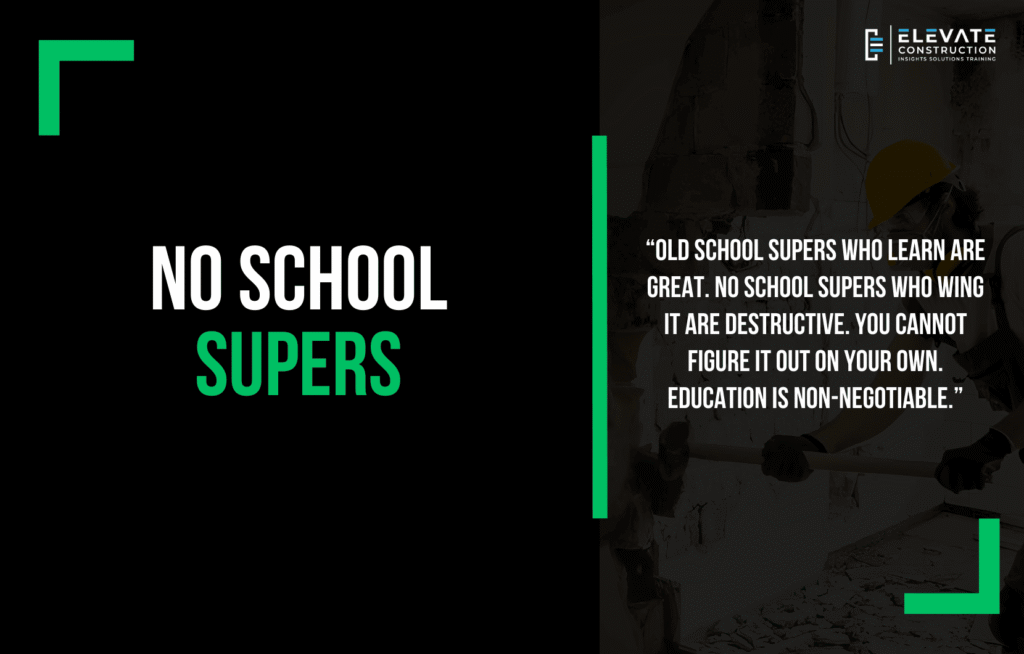 No School Supers - Elevate Constructionist