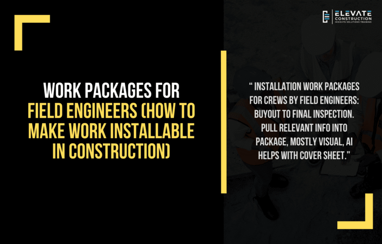 Work Packages For Field Engineers (How To Make Work Installable In ...