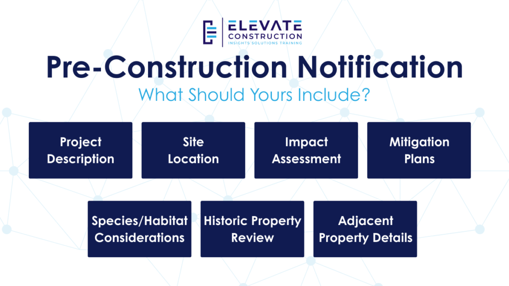 What is a Pre-Construction Notification? | PCN Guide